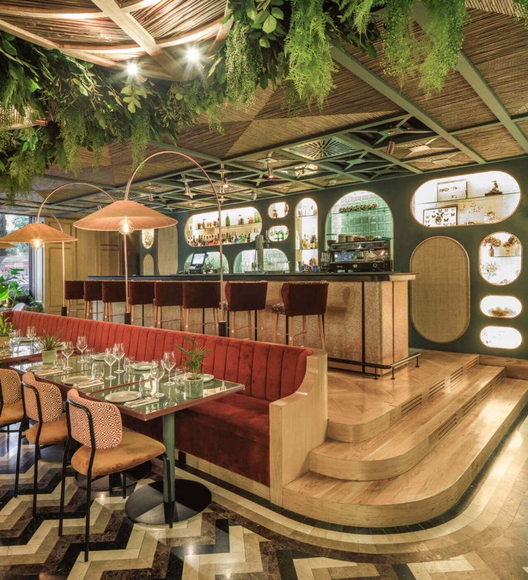 Botania, restaurante con diseño natural en Madrid - Despacho Contract