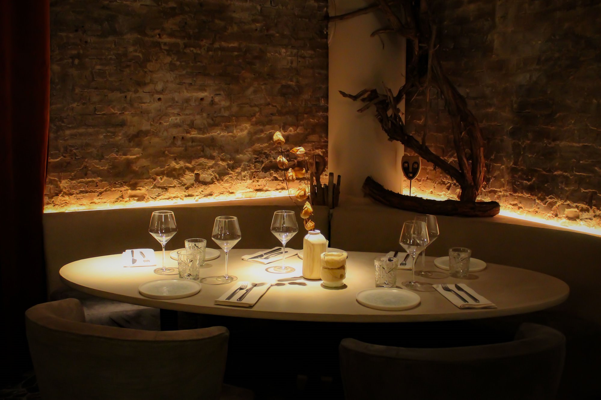 Ritual, restaurante con diseño orgánico y natural en Madrid